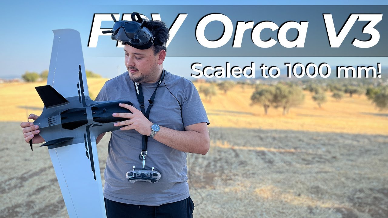 Craycle Orca V3 | 1000 mm Wingspan (25% Scaled Up!) - YouTube