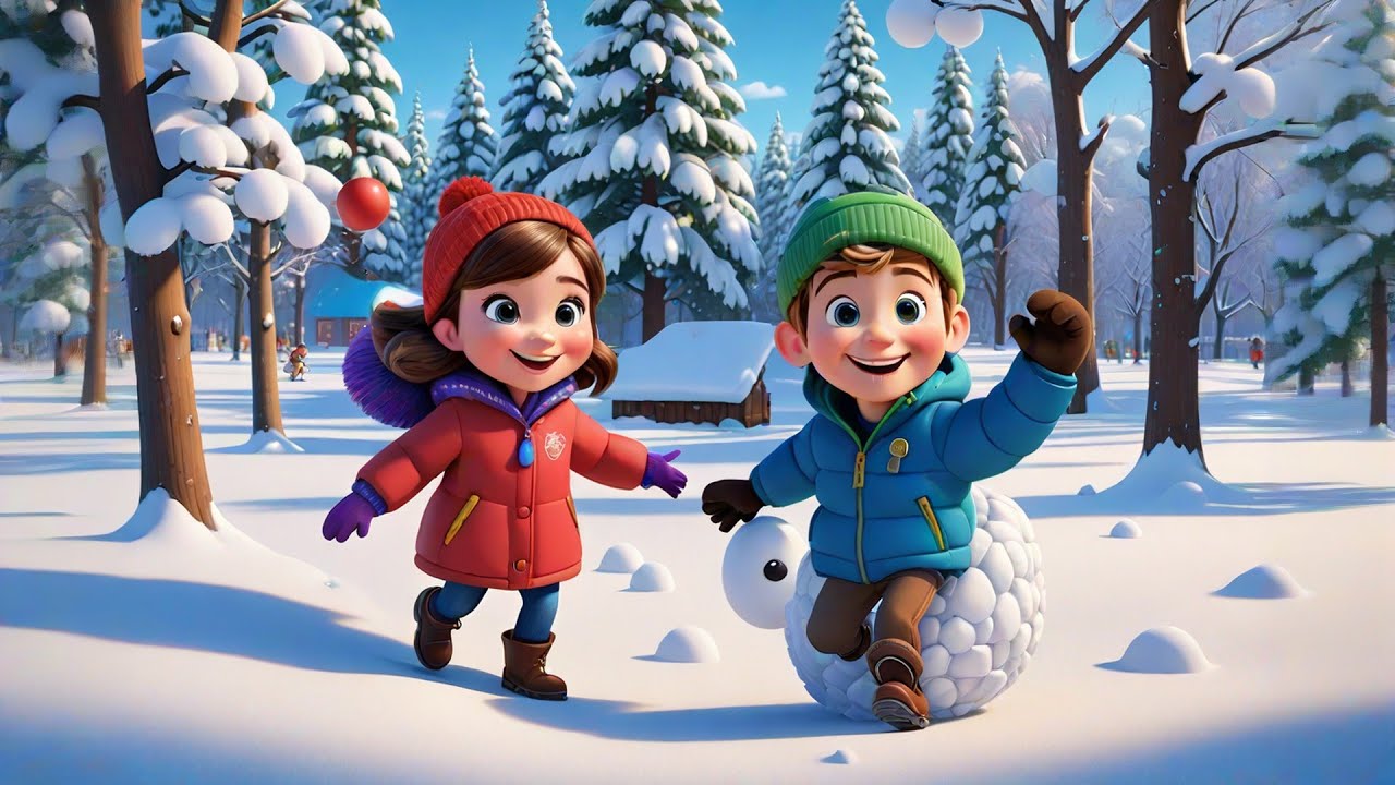 Build a Snowman with Me | Winter Song for Kids | Nursery Rhymes and ...