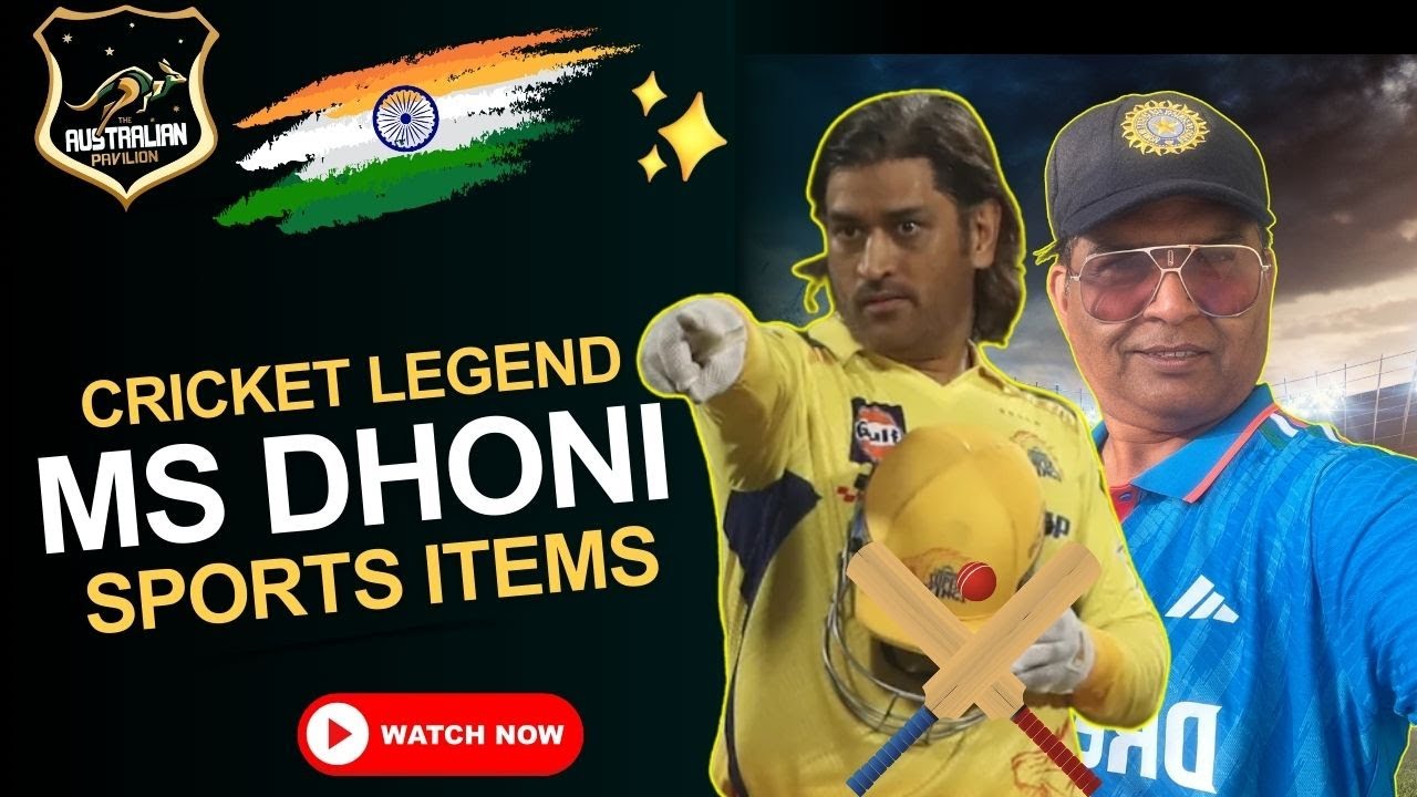 Cricket Greatness: The Exclusive MS Dhoni Memorabilia Collection At The ...