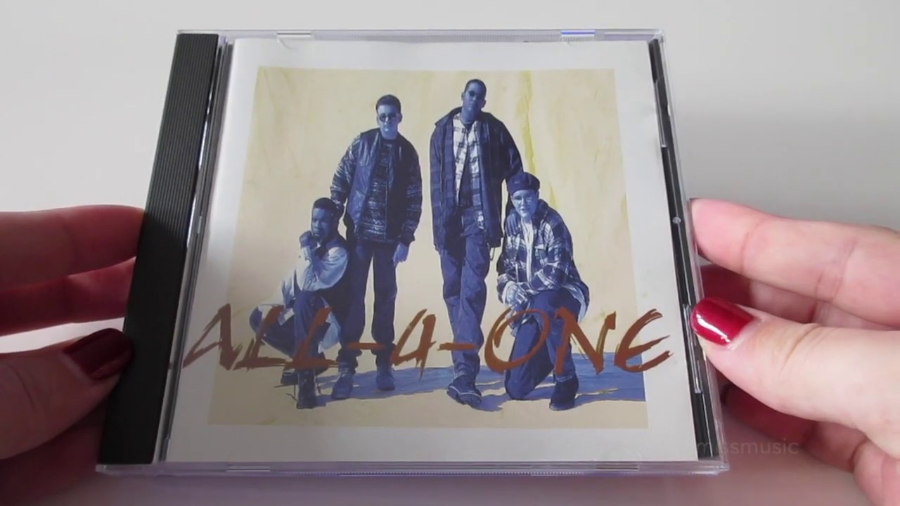 Unboxing: All-4-One debut self-titled album CD (1994) - YouTube