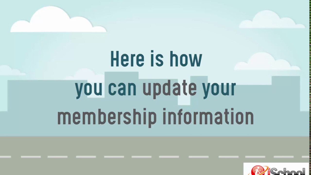 10 How to change the membership information - YouTube