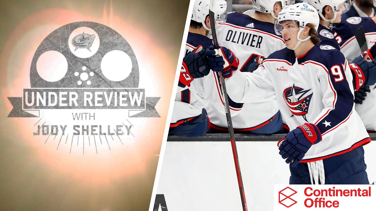 Kent Johnson's got the goal celebrations on point this year | Under ...