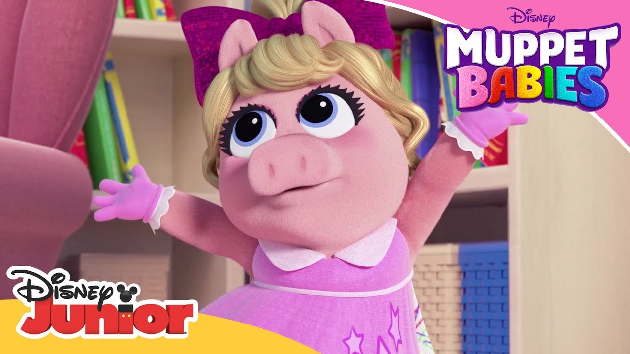 Piggy's Show & Tell | Muppet Babies | Disney Junior Arabia - YouTube