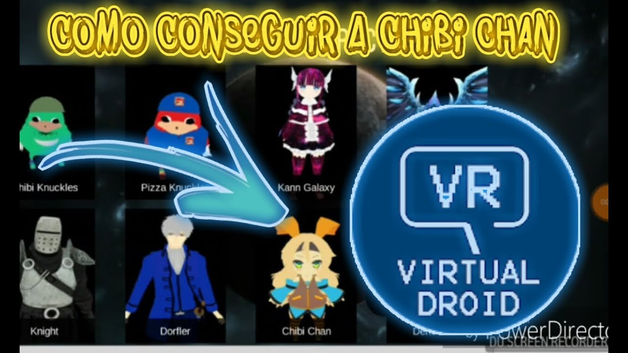 Como Conseguir a Skin (Chibi Chan) - virtual droid - tutorial - YouTube