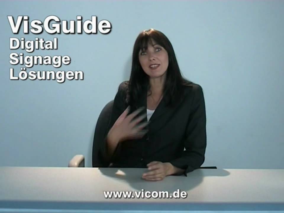 VICOM VisGuide - Einführung in Digital Signage - YouTube