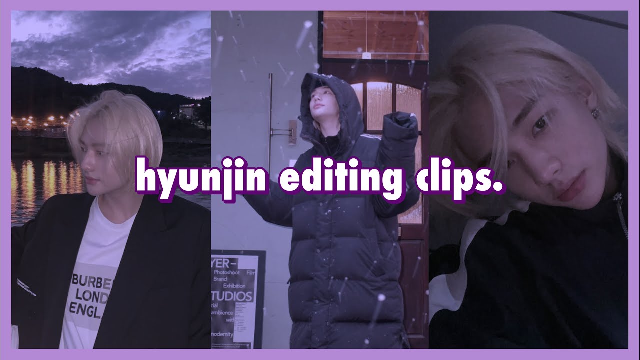 stray kids hyunjin clips - YouTube