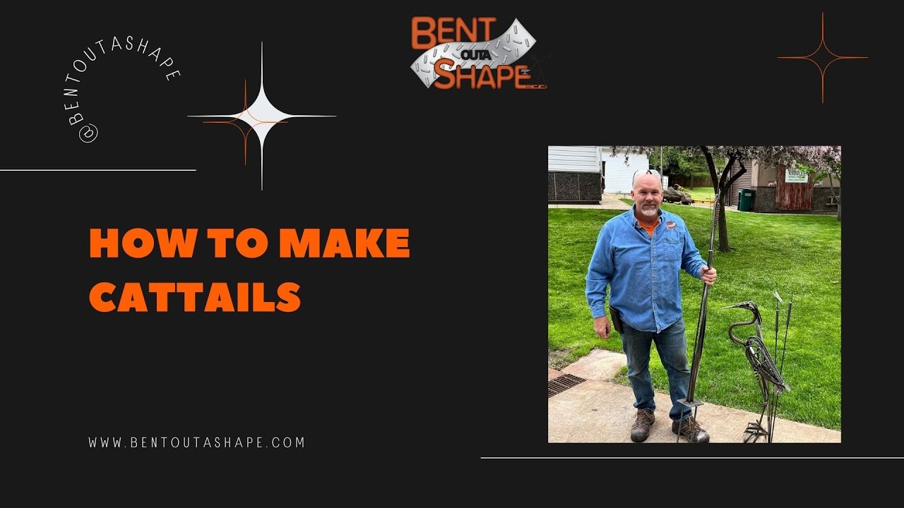 How to Make Cattails Using Sheet Metal - YouTube