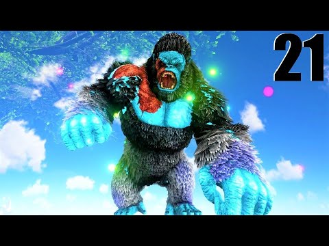 WE TAMED KING KONG & RANGAA BOSSES! ARK PARANOID FANTASY ARK SURVIVAL ...