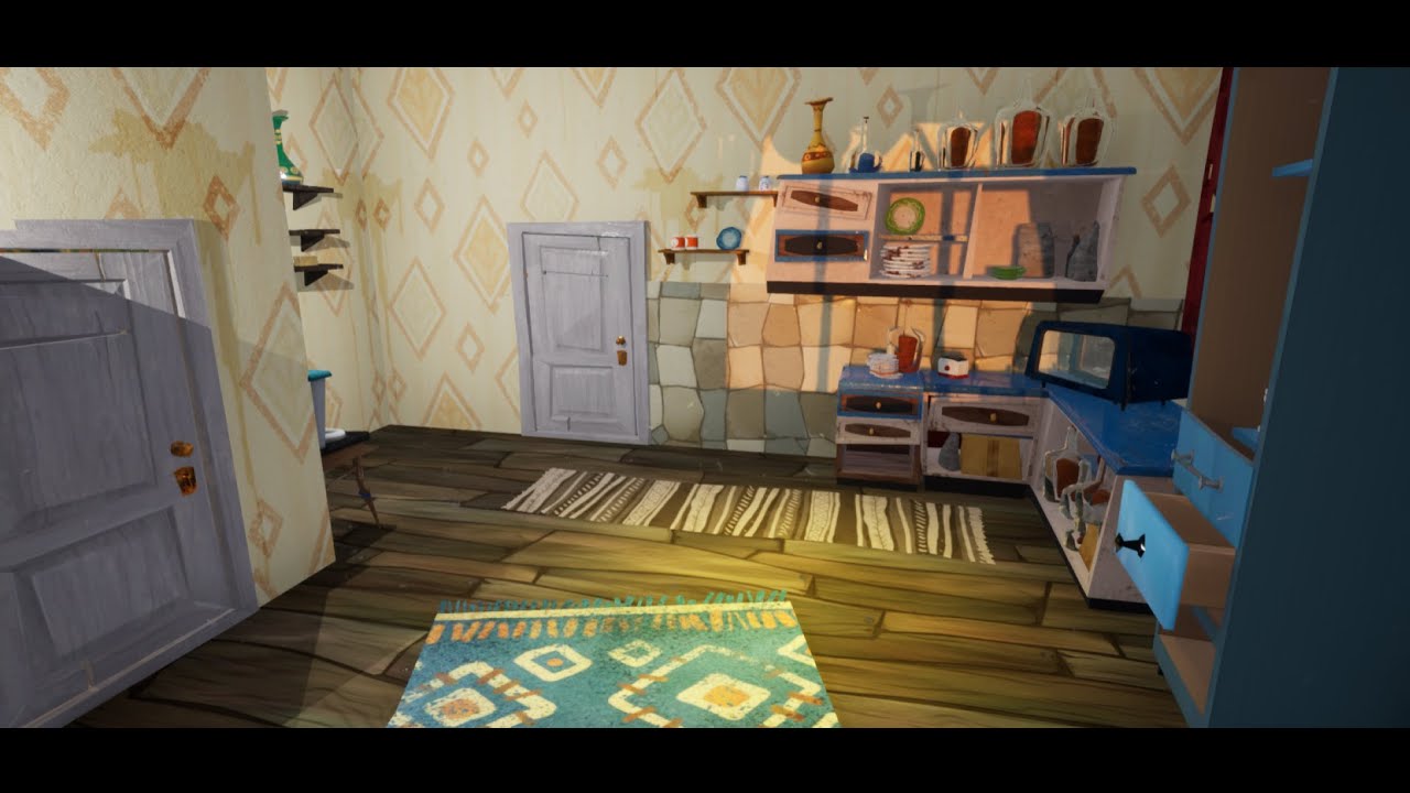 Hello neighbor 2 alpha 2 remake: new test - YouTube