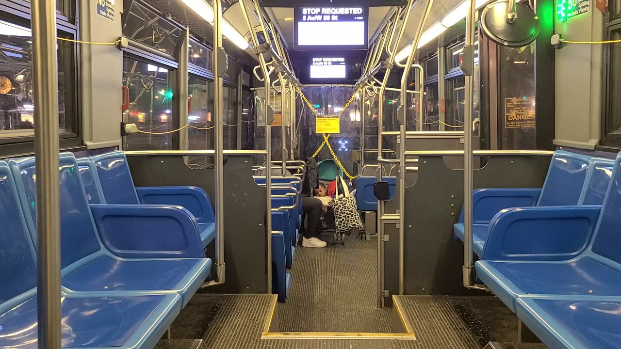 2008 Orion VII Next Generation Hybrid 4253 on the M2 - YouTube