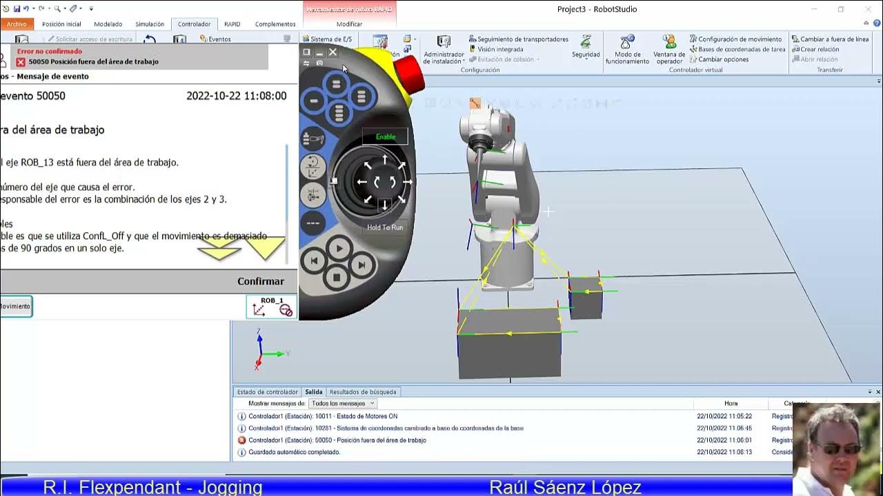 RI06 Flexpendant Jogging - YouTube