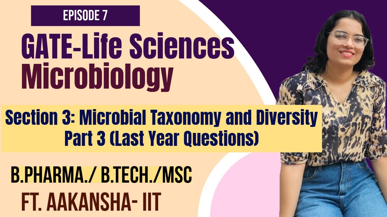 GATE-Life Sciences Microbiology Preparation 7 / Section 3- Microbial ...