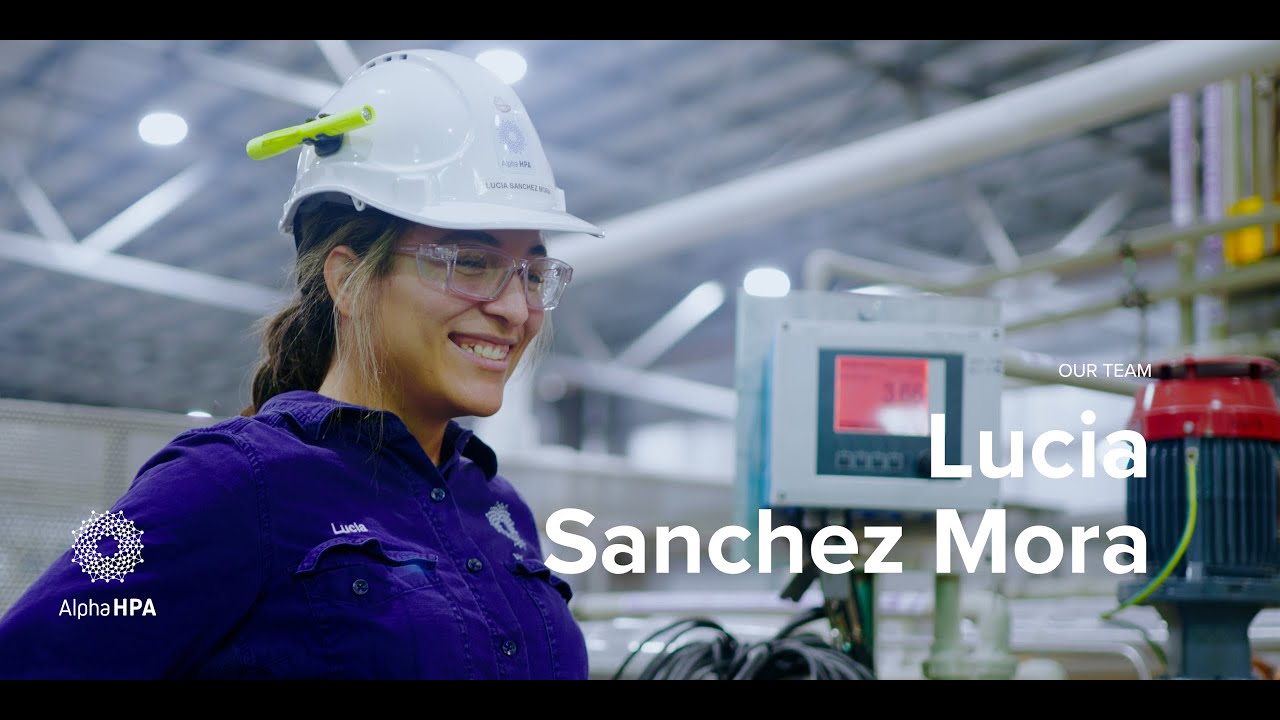 Meet the team: Lucia Sanchez Mora - Process Engineer | Alpha HPA - YouTube