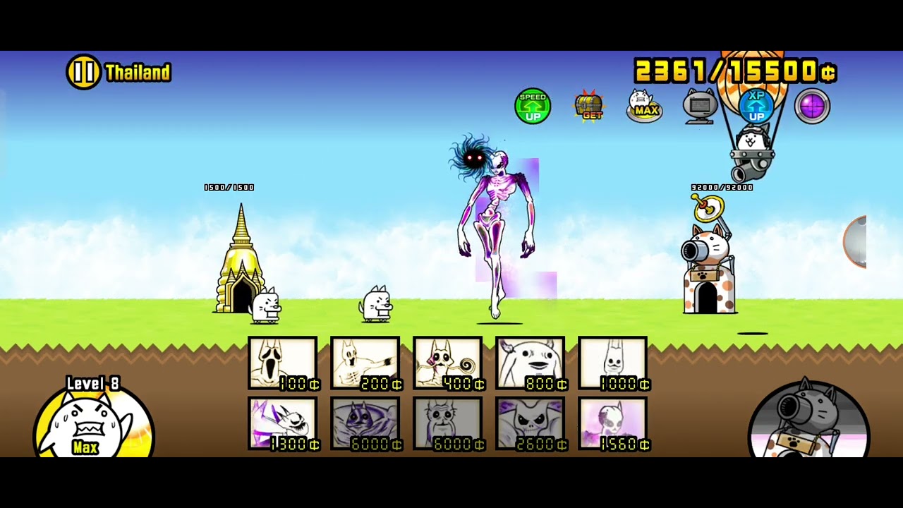 battle cats crazed nekoluga family part 20 ( crazed legelan pasalan ...