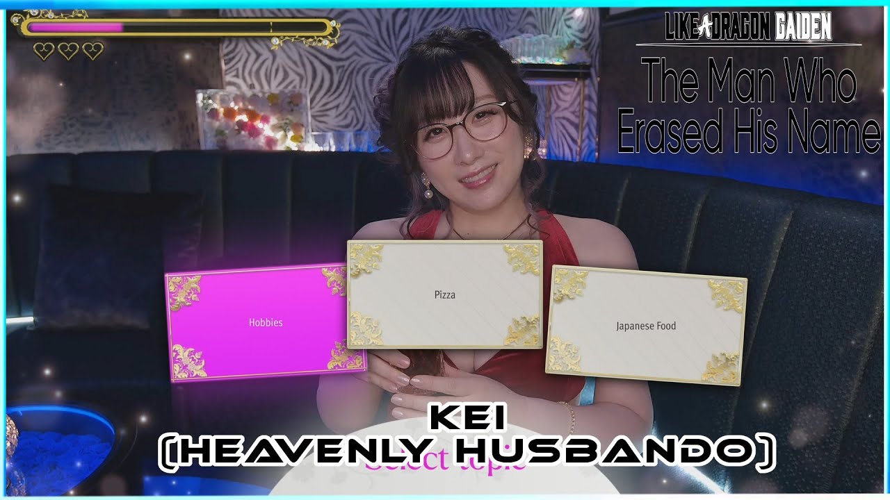 Charm Kei at Club Heavenly (Kei's Husbando Bonding) Like A Dragon ...