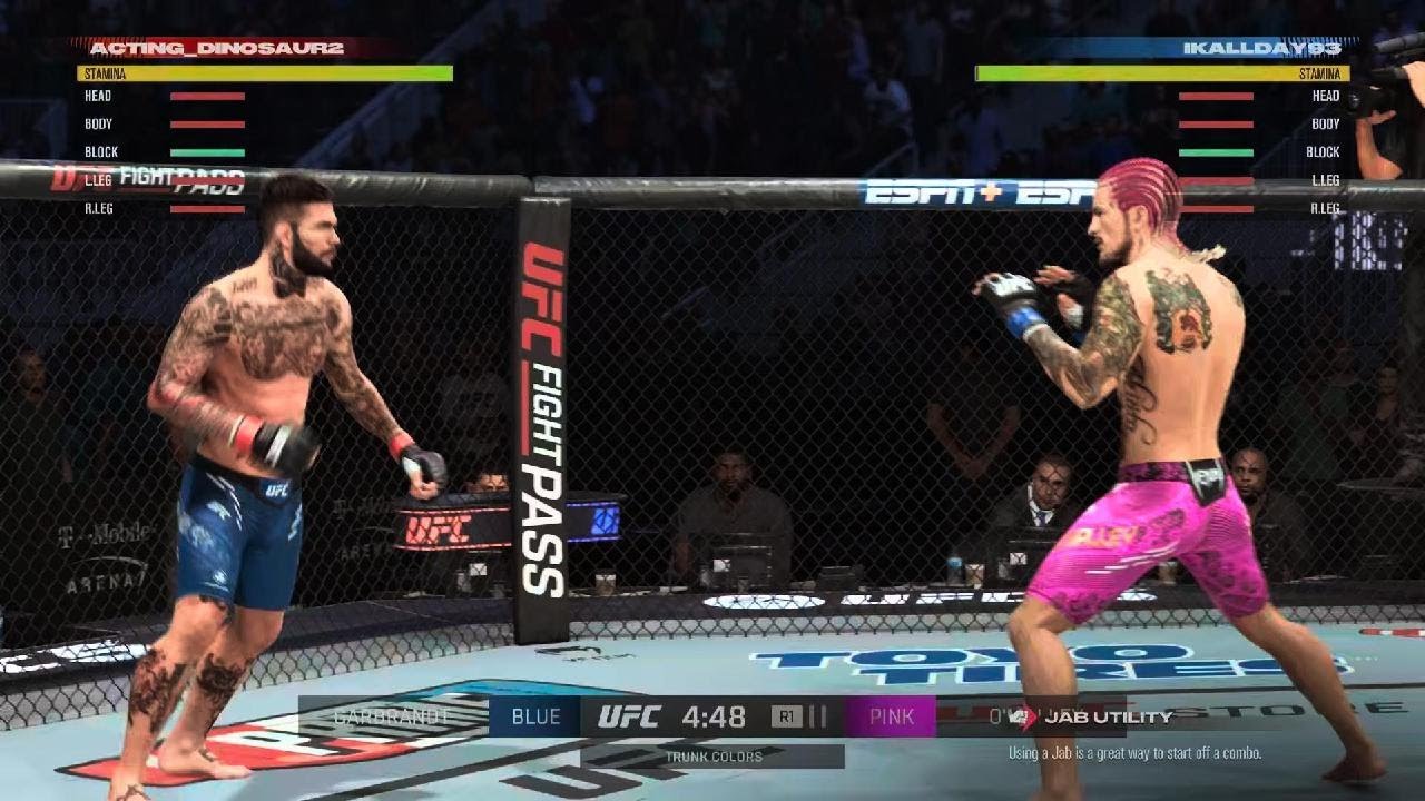 Suga Sean O'malley vs cody garbrandt amazing fight great finish UFC5 ...