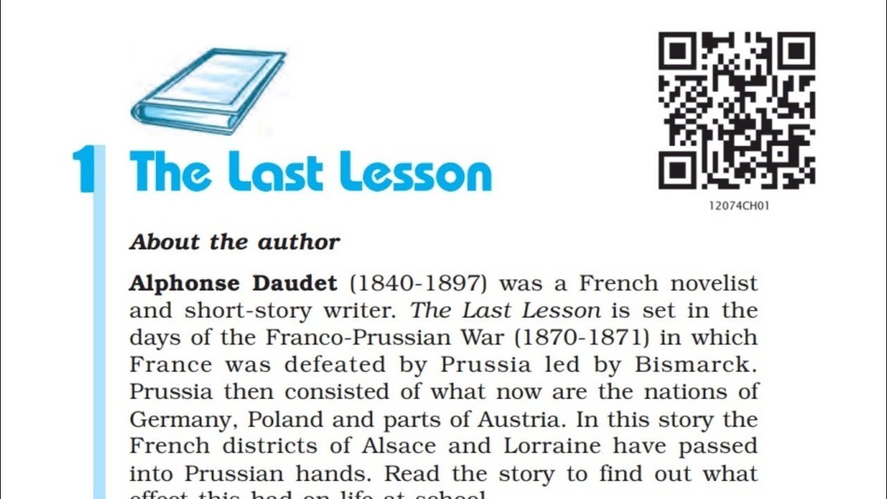 M.Hamel | Character Sketch | The Last Lesson | English | Class 12 - YouTube