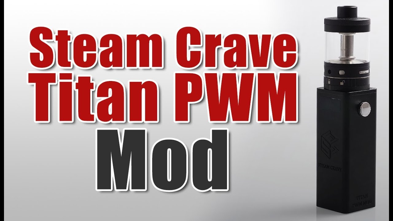 Akkuträger mit 4 Akkus: Steam Crave Titan PWM Mod - YouTube