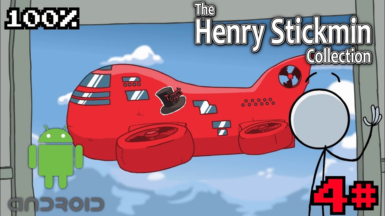 Henry Stickmin Collection 100% Android Parte 4(Infiltrating The Airship ...