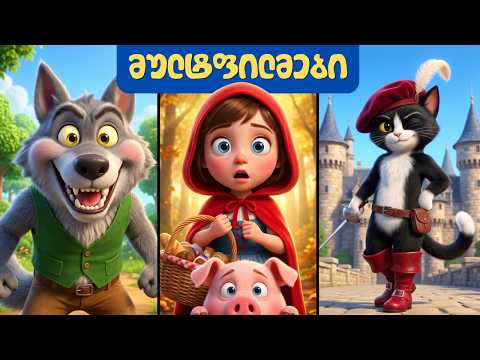მულტფილმები ქართულად 🐱🐺 | Multfilmebi Qartulad | საუკეთესო ზღაპრები ქართულად
