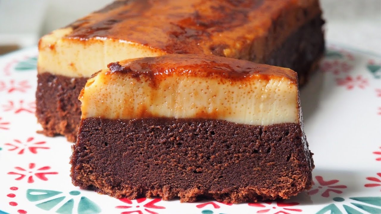 CHOCOFLAN O PASTEL IMPOSIBLE, Un dulce muy original - YouTube