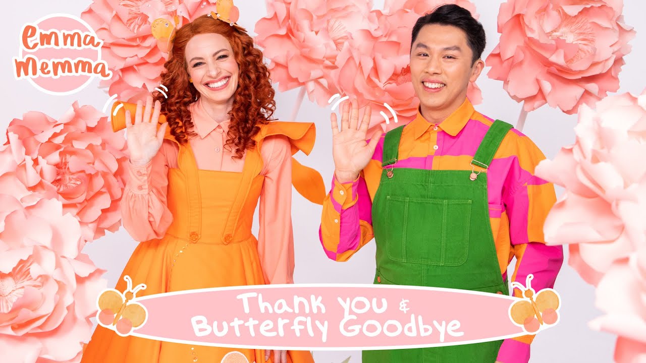 Emma Memma: Thank You & Butterfly Goodbye (Auslan) | Music & Dance for ...