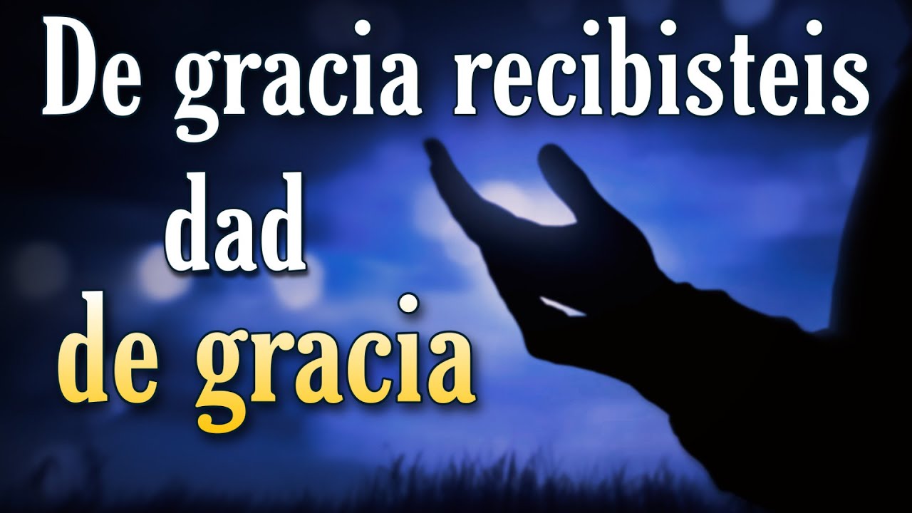🔥 De gracia recibisteis, dad de gracia | Vigilia de Oracion - YouTube