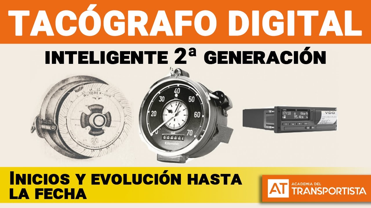 TACOGRAFO DIGITAL inteligente 2ª generación | Historia: inicios y ...