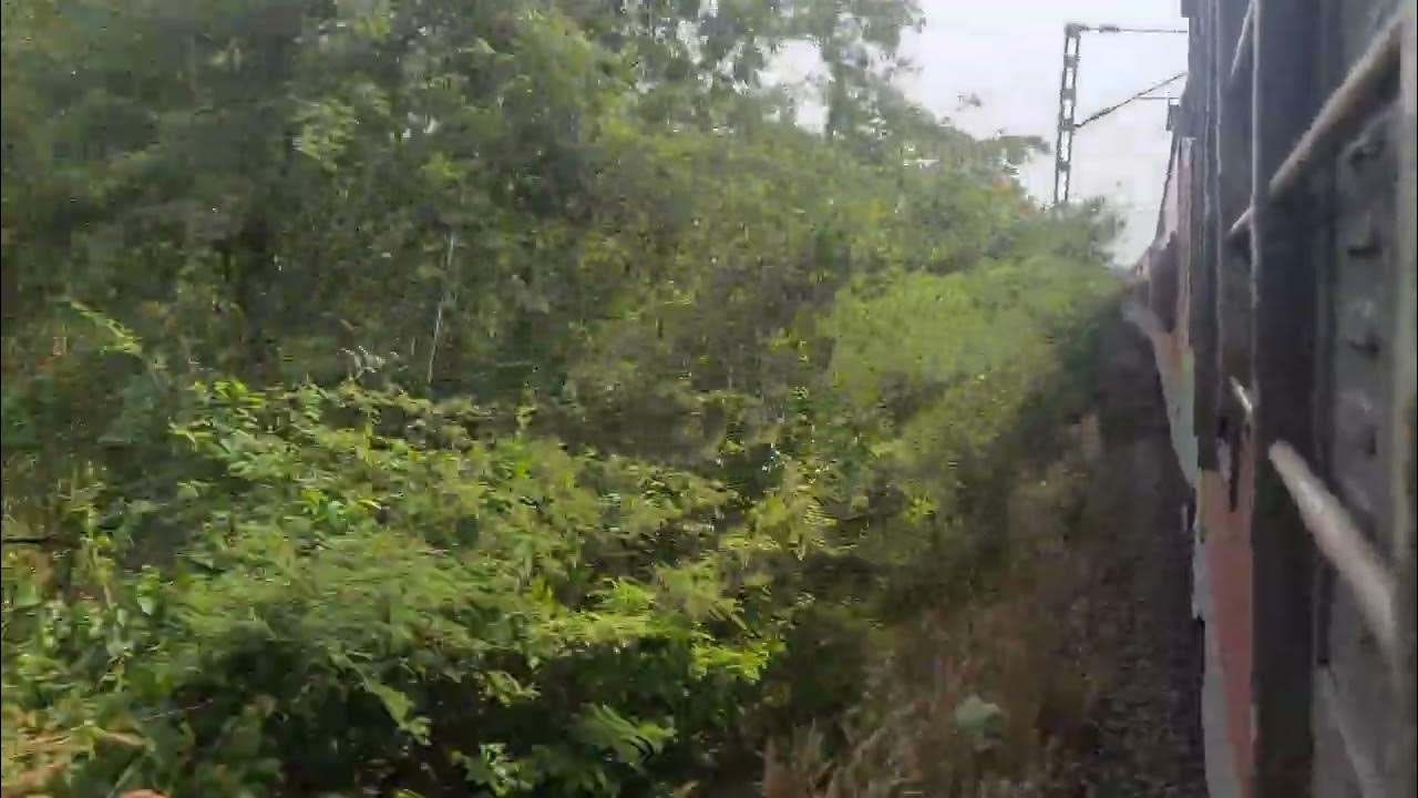 Train no. 12051 CSMT MAO Jan Shatabdi express speeding through Goa's countryside - YouTube