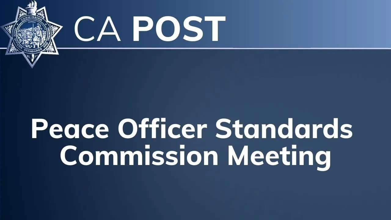 POST Commission Meeting - June 13th 2024 - YouTube