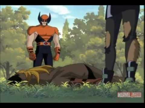 X-Men Evolution Rogue Partial Beast Transformation