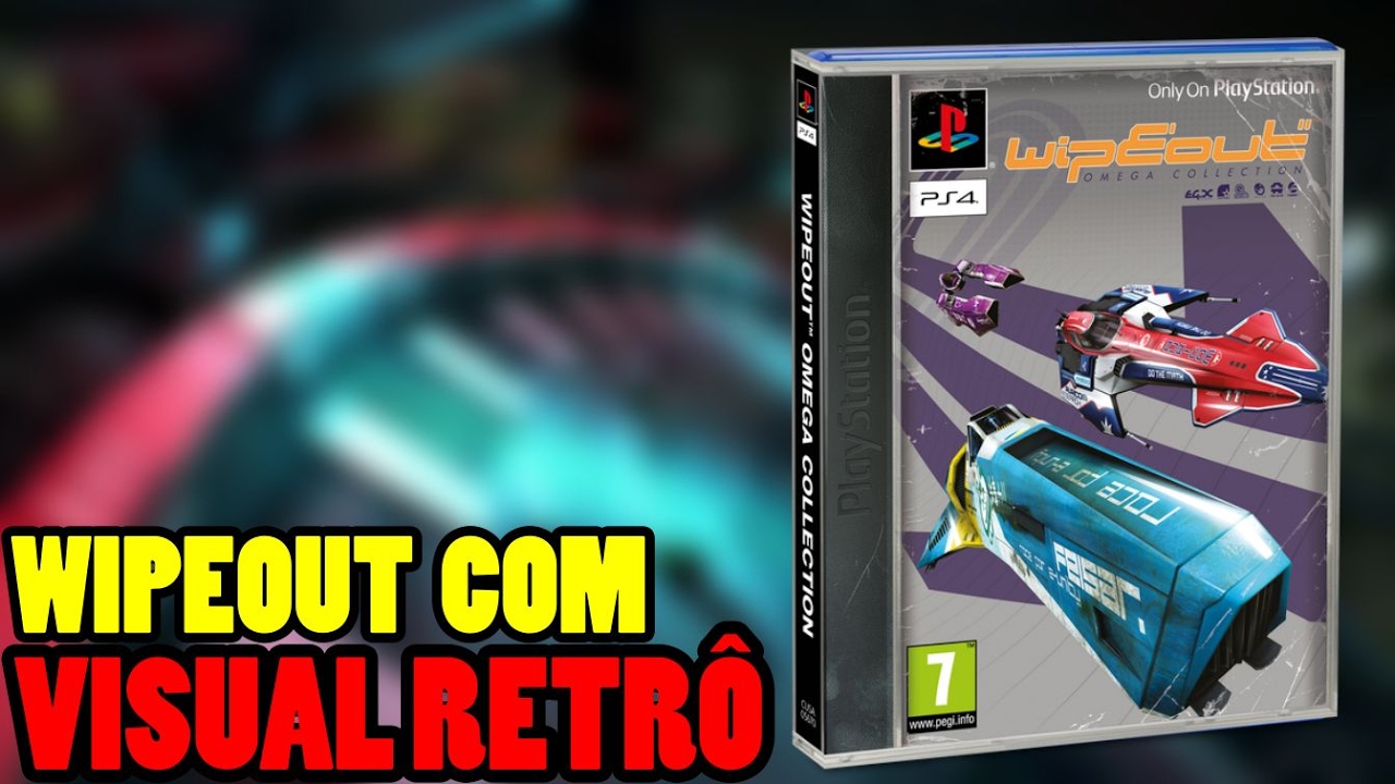 WIPEOUT OMEGA COLLECTION SERÁ LANÇADO COM CAPA RETRÔ - YouTube