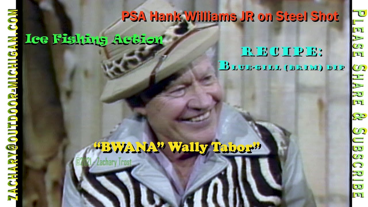 Michigan Panfish over Ice - Recipe EZ Bluegill Dip - Hank Williams PSA ...