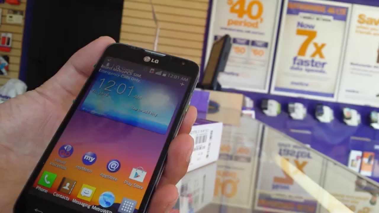 unboxing Lg optimus L70 metro pcs - YouTube