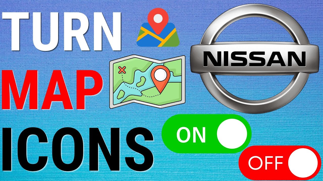 Nissan Qashqai: Add/Remove Map Icons - YouTube