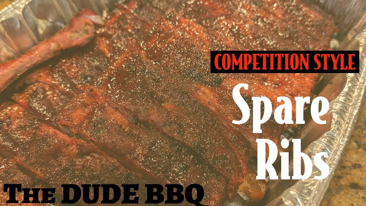 Competition Style Spare Ribs - YouTube