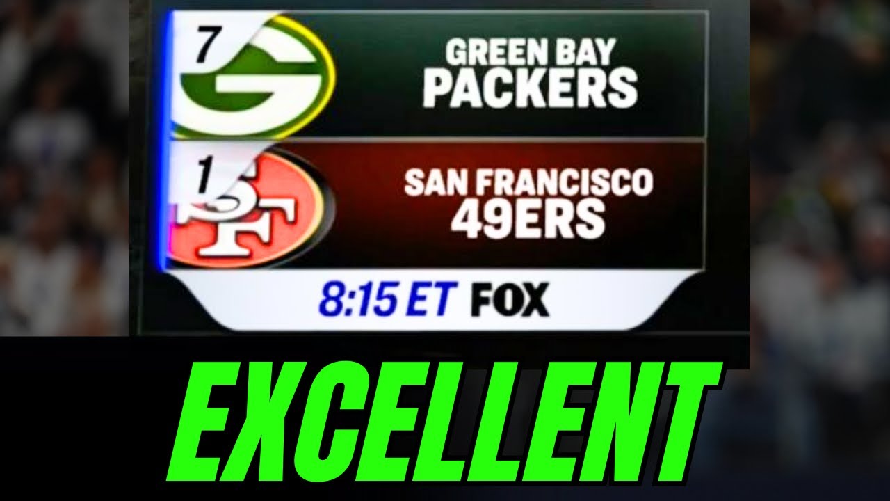 49ers Game Time Announced | Why it Sets Up Perfectly - YouTube