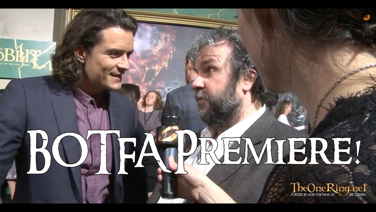 Happy Hobbit: BOTFA Premiere - YouTube