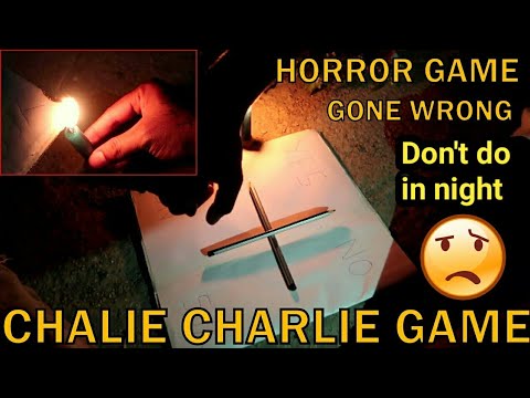 Charlie charlie ghost calling game. - YouTube