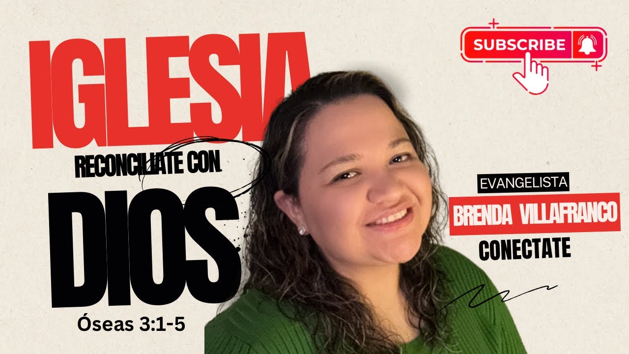 IGLESIA RECONCILIATE CON DIOS. Oseas 3:1-5. #predicas #jesus #biblia ...