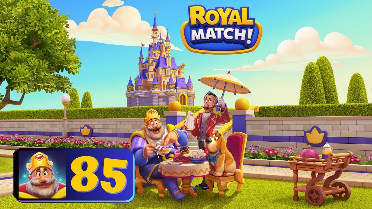 Royal Match - Area 85 - Royal Mountain - Gameplay - YouTube