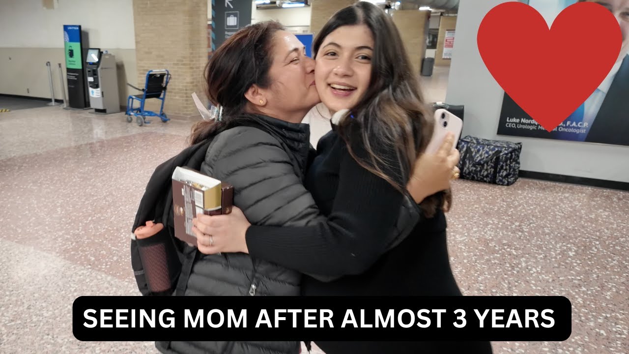 SEEING MOM AFTER ALMOST 3 YEARS ️ - YouTube