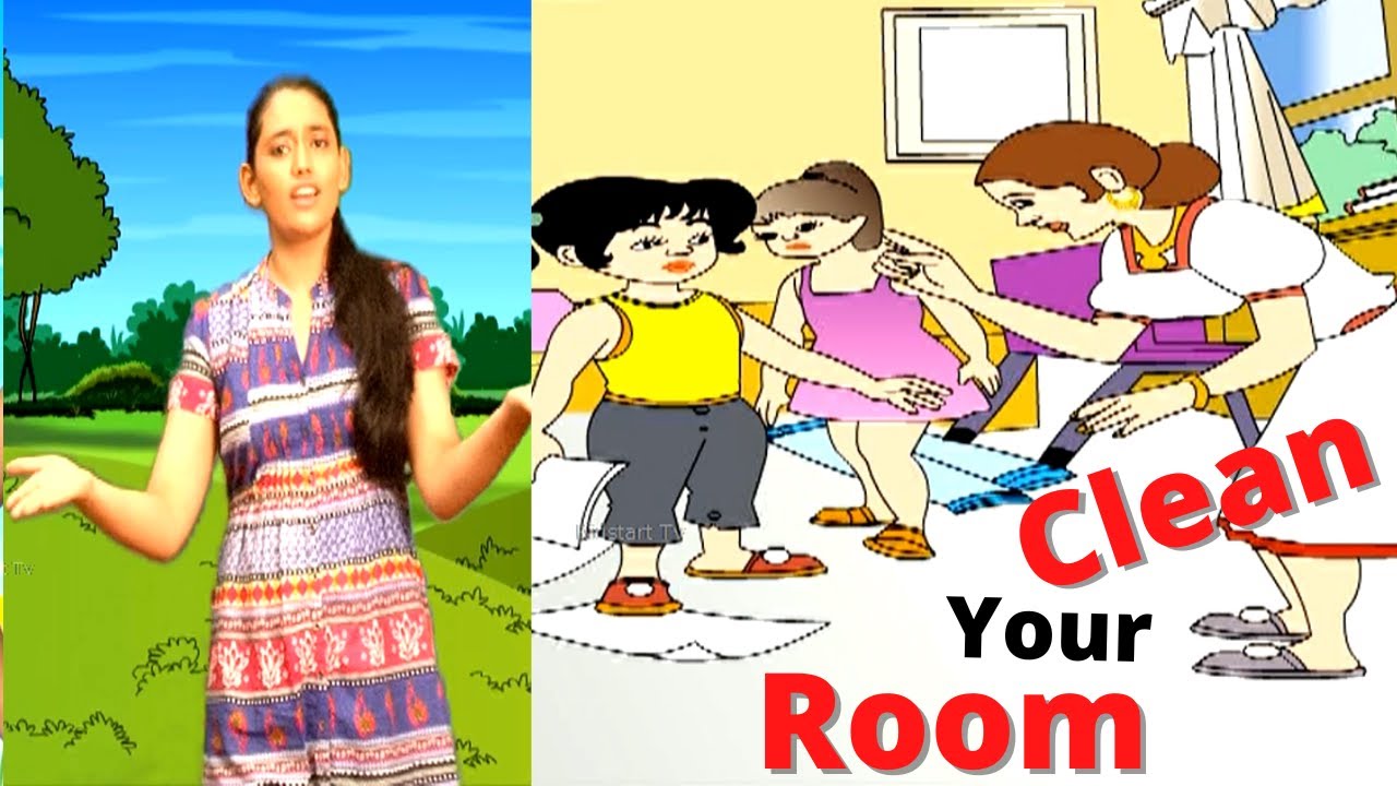 Clean Your Room | Poems | Nursery Rhymes | Kids Rhymes | Kidstart Tv ...