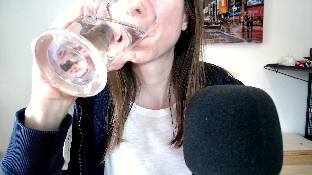 Asmr Gulping Sounds Drinking A Glass Of Water No Talking Request