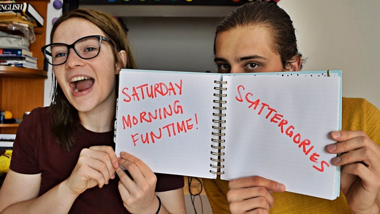 SCATEGORIES - Saturday Morning Fun Time - YouTube