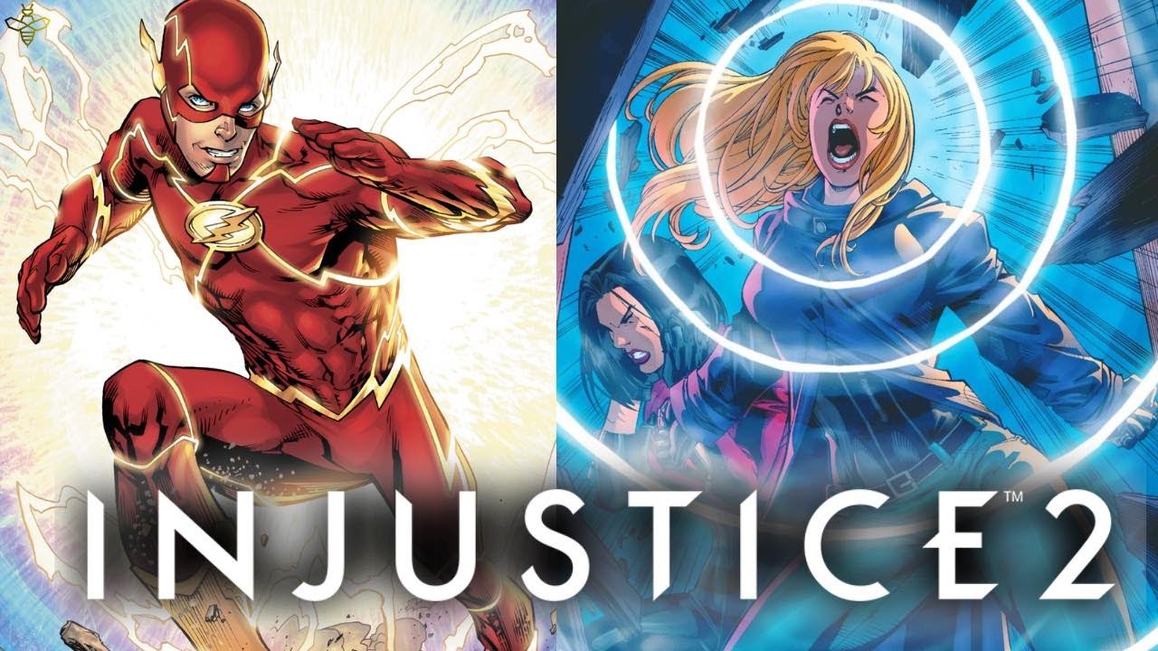 Black Canary vs Flash in Injustice 2! - YouTube