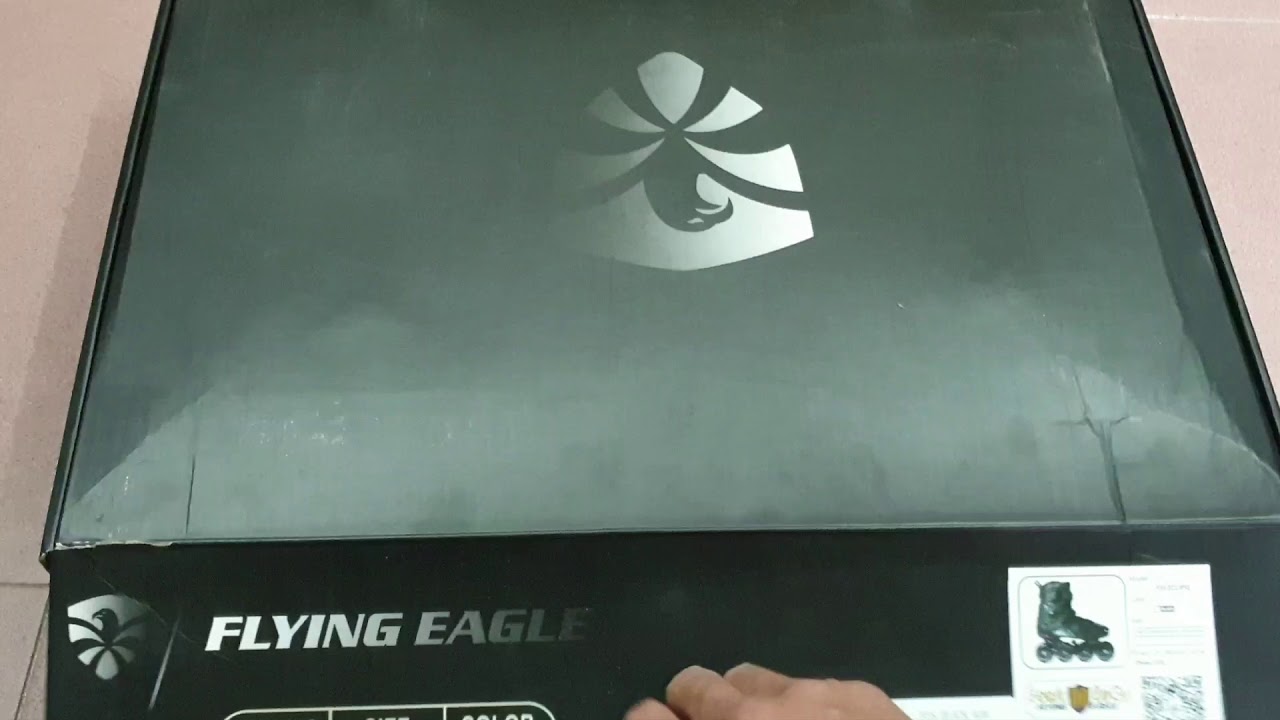 Chiêm ngưỡng giày patin Flying Eagle F5S+ phiên bản mới 2020 - YouTube