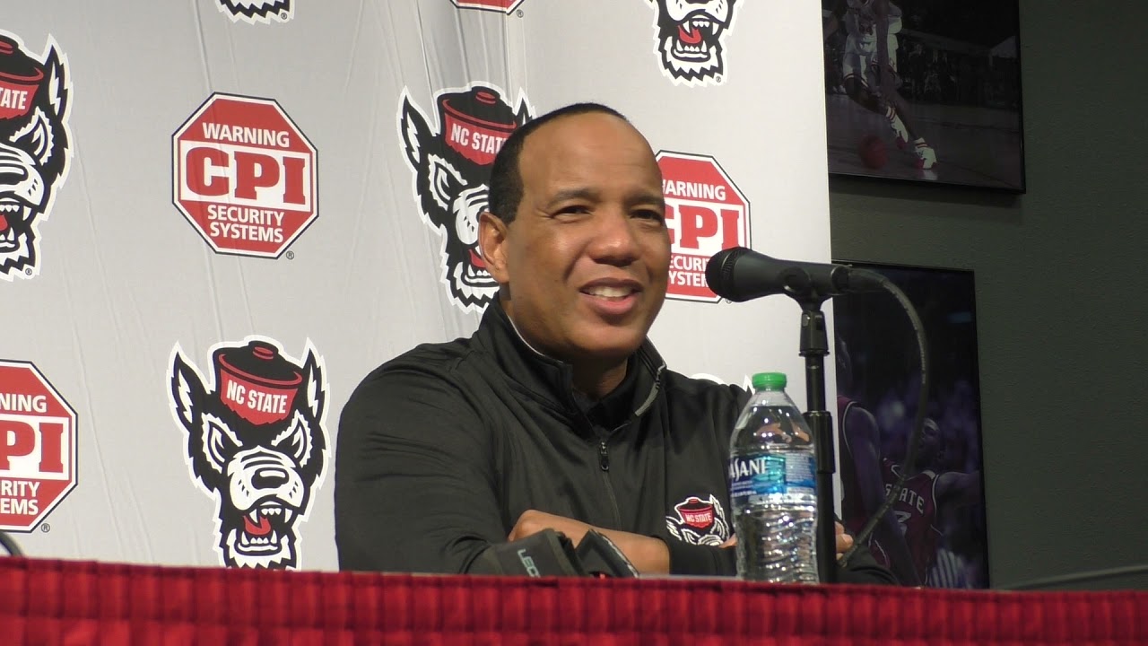 NC State basketball head coach Kevin Keatts after Bucknell win - YouTube