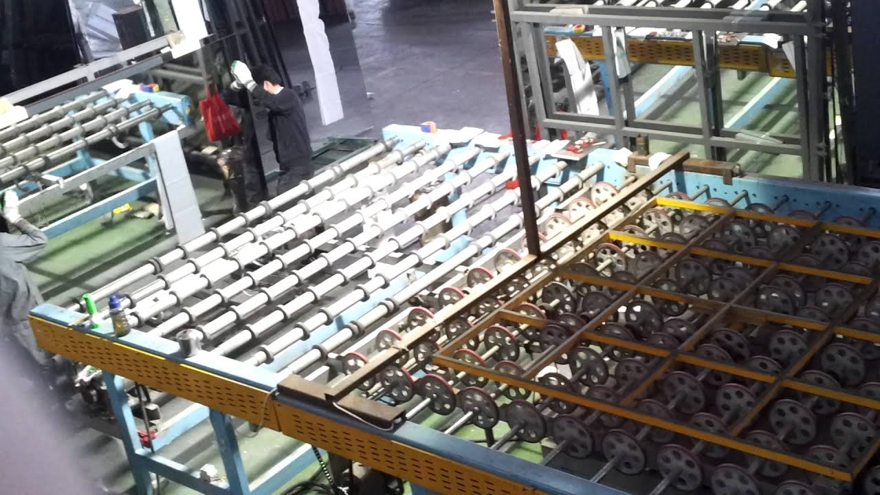 Inline Sputtering Glass Mirror Making Machine - YouTube