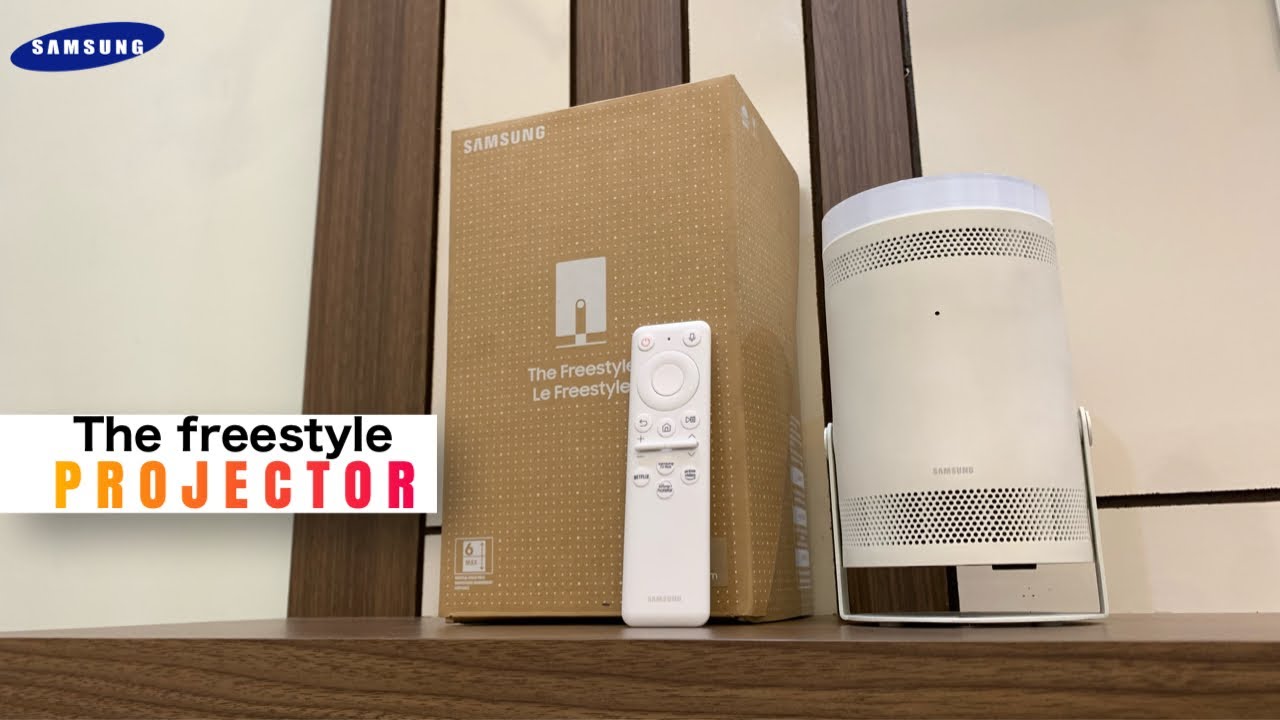 SAMSUNG THE FREESTYLE PROJECTOR UNBOXING AND FIRST LOOK - YouTube